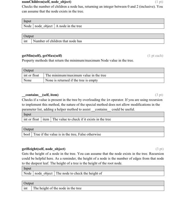 Solved Section 1 The Binary Search Tree Class We Discussed 
