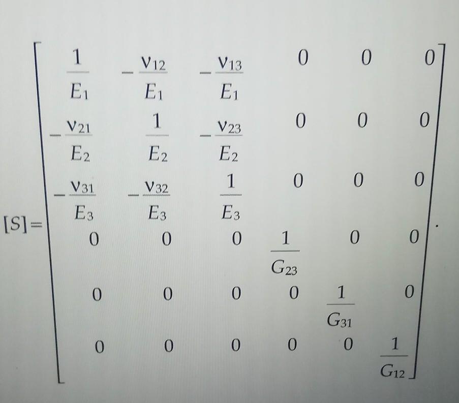 Solved 1 1 V12 V13 0 0 0 E1 E1 E1 V21 1 1 0 0 0 V23 E2 E2 E2 | Chegg.com