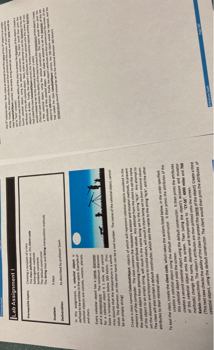 Solved I Lab Assignment suring Finally Cathem 'NIN hances | Chegg.com