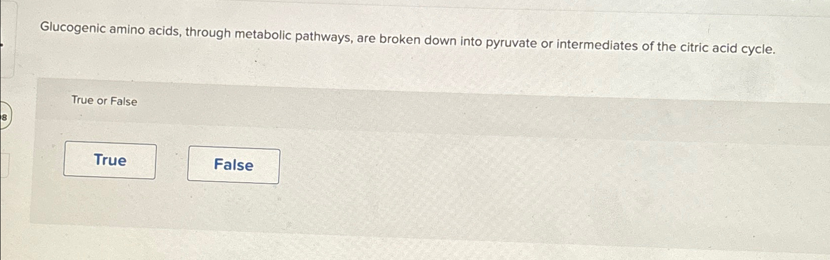Solved Glucogenic amino acids, through metabolic pathways, | Chegg.com