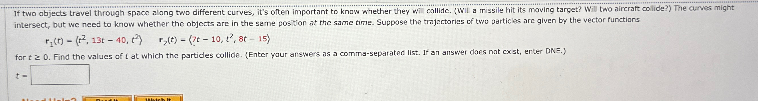 intersect, but we need to know whether the objects | Chegg.com