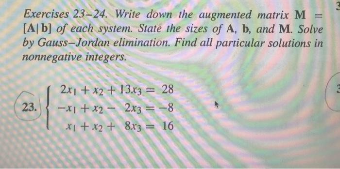 Solved 21 Find The General Solution To The Linear System