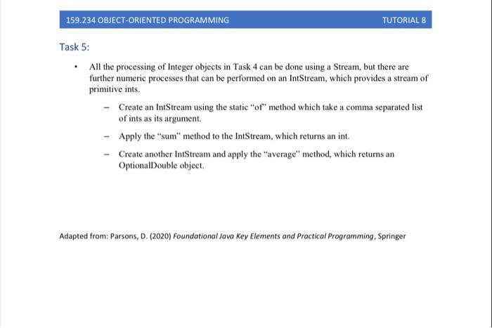 Solved Summary of week T's lecture contents: We have looked | Chegg.com