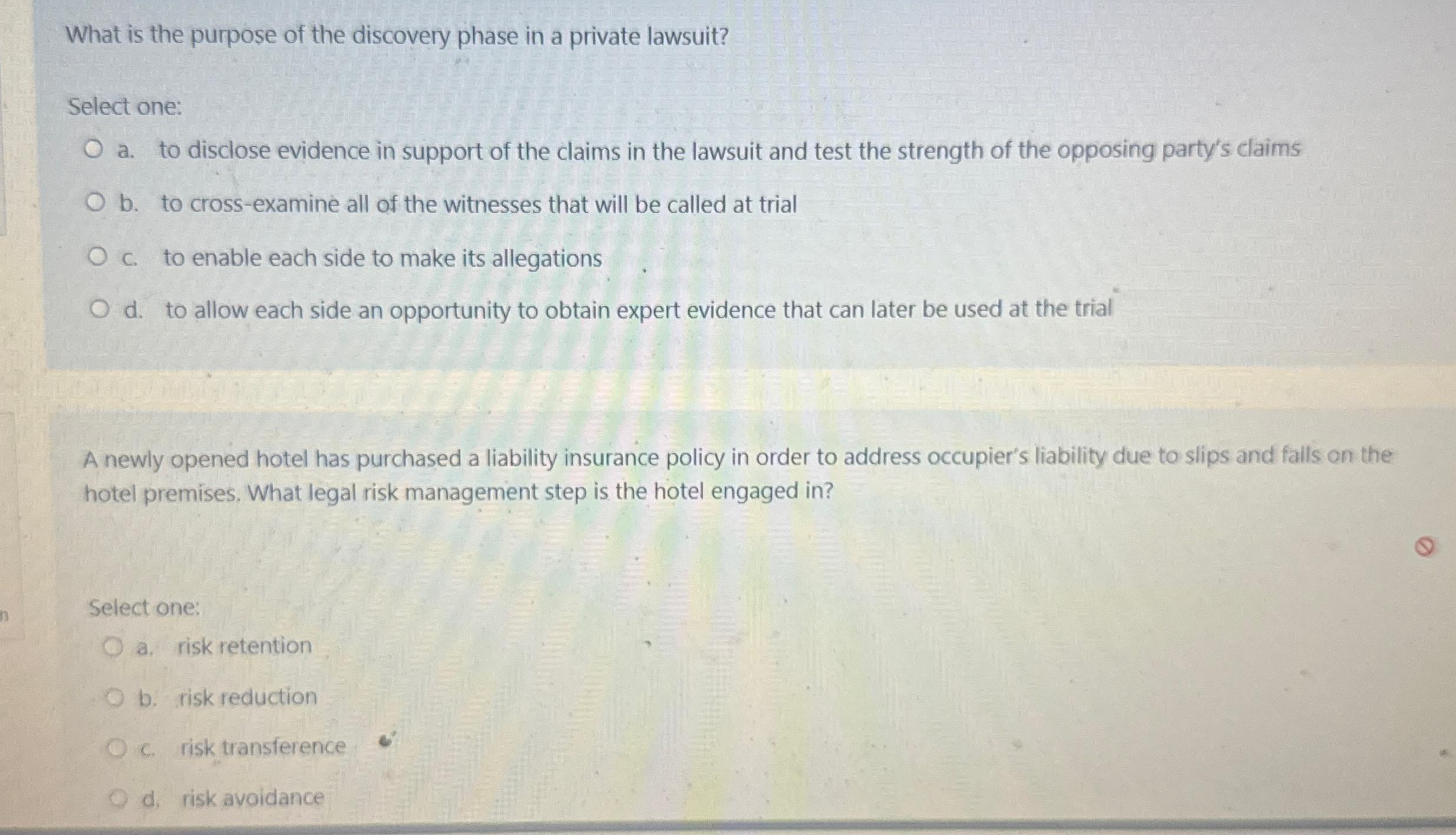 Solved What is the purpose of the discovery phase in a | Chegg.com