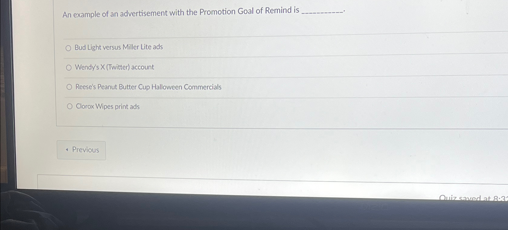 Solved An example of an advertisement with the Promotion | Chegg.com