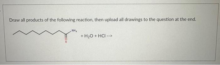 Solved Draw all products of the following reaction, then | Chegg.com