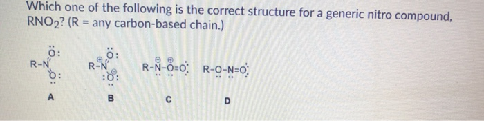 Solved Which one of the following is the correct structure | Chegg.com
