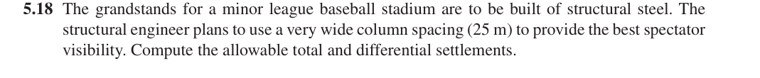 Solved 5.18 ﻿The grandstands for a minor league baseball | Chegg.com