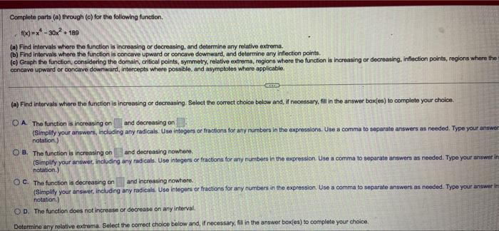 Solved please answer each part of the question with clear | Chegg.com
