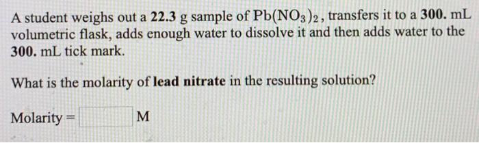 Solved An aqueous solution of iron(II) nitrate, Fe(NO3)2, | Chegg.com