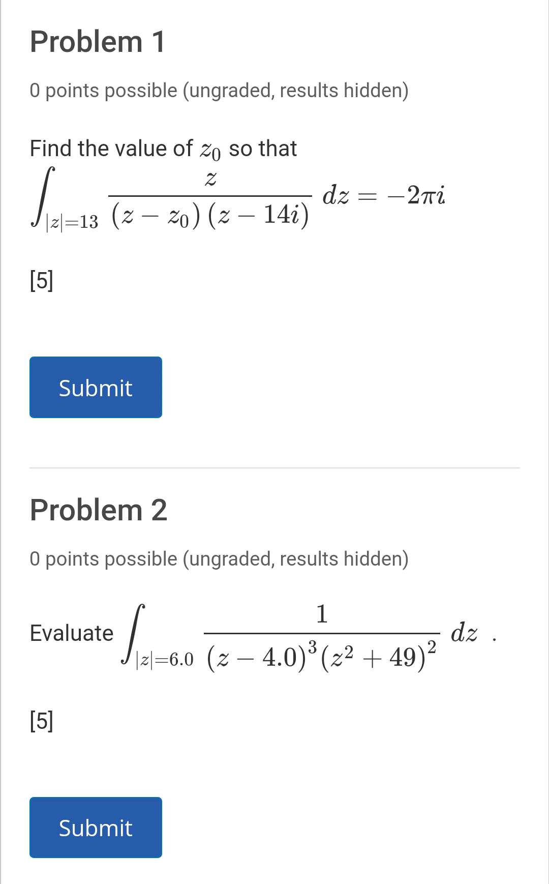 Solved Problem 1 O points possible (ungraded, results | Chegg.com