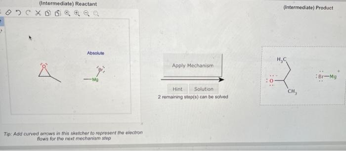 Solved (Intermediate) Reactant (Intermediate) Product | Chegg.com