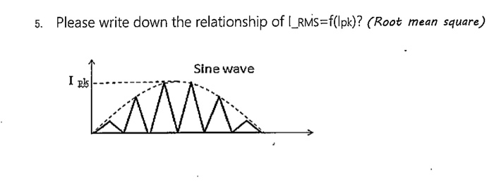 Solved 5. Please write down the relationship of | Chegg.com