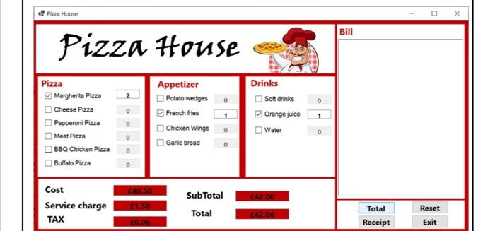 Solved Question 1: Write a C# Windows Forms Application for | Chegg.com