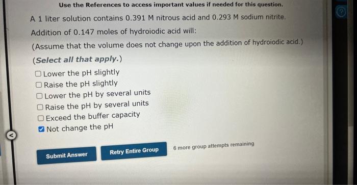 Solved A 1 liter solution contains 0.281M acetic acid and | Chegg.com