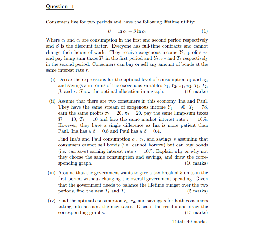 Solved Solve all calculations and show steps pleaseConsumers | Chegg.com