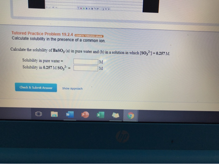 Solved I was not given a Ksp value. This was all the | Chegg.com