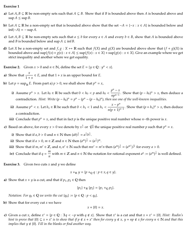 Solved SOLVE THE FULL 3 ﻿EXERCISES CAREFULLYExercise 1a) | Chegg.com