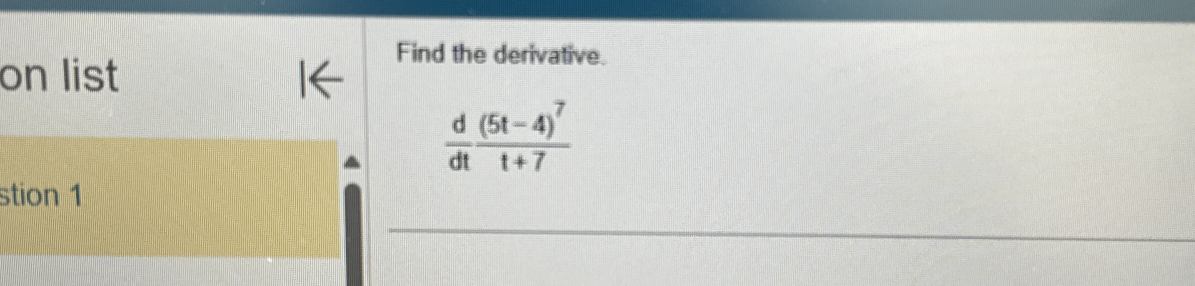 Solved 3.5: Implicit DifferentiationFind the derivative.on | Chegg.com
