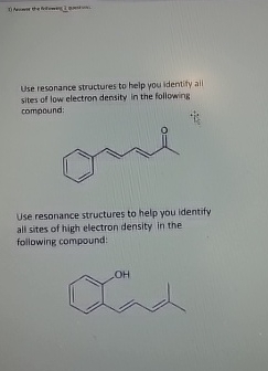 Solved Aanmer the follume 1 ﻿omed wistUse resonance | Chegg.com