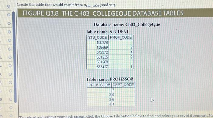 1. 2. Create the table that would result from | Chegg.com