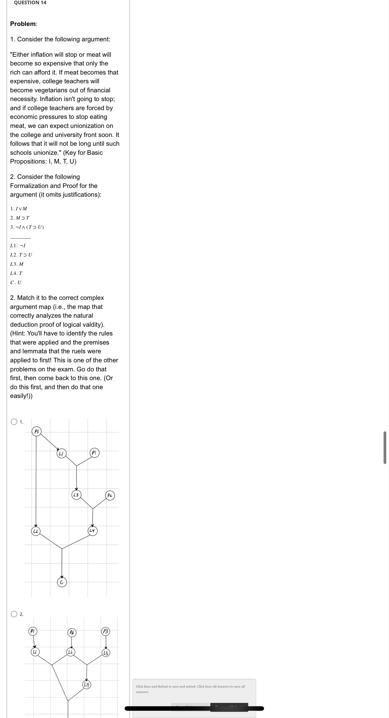 QUESTION 14Problem:Consider the following | Chegg.com