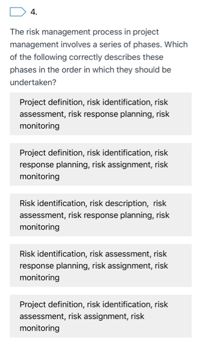 Solved D 2. Which of the following are projects? Note: You | Chegg.com