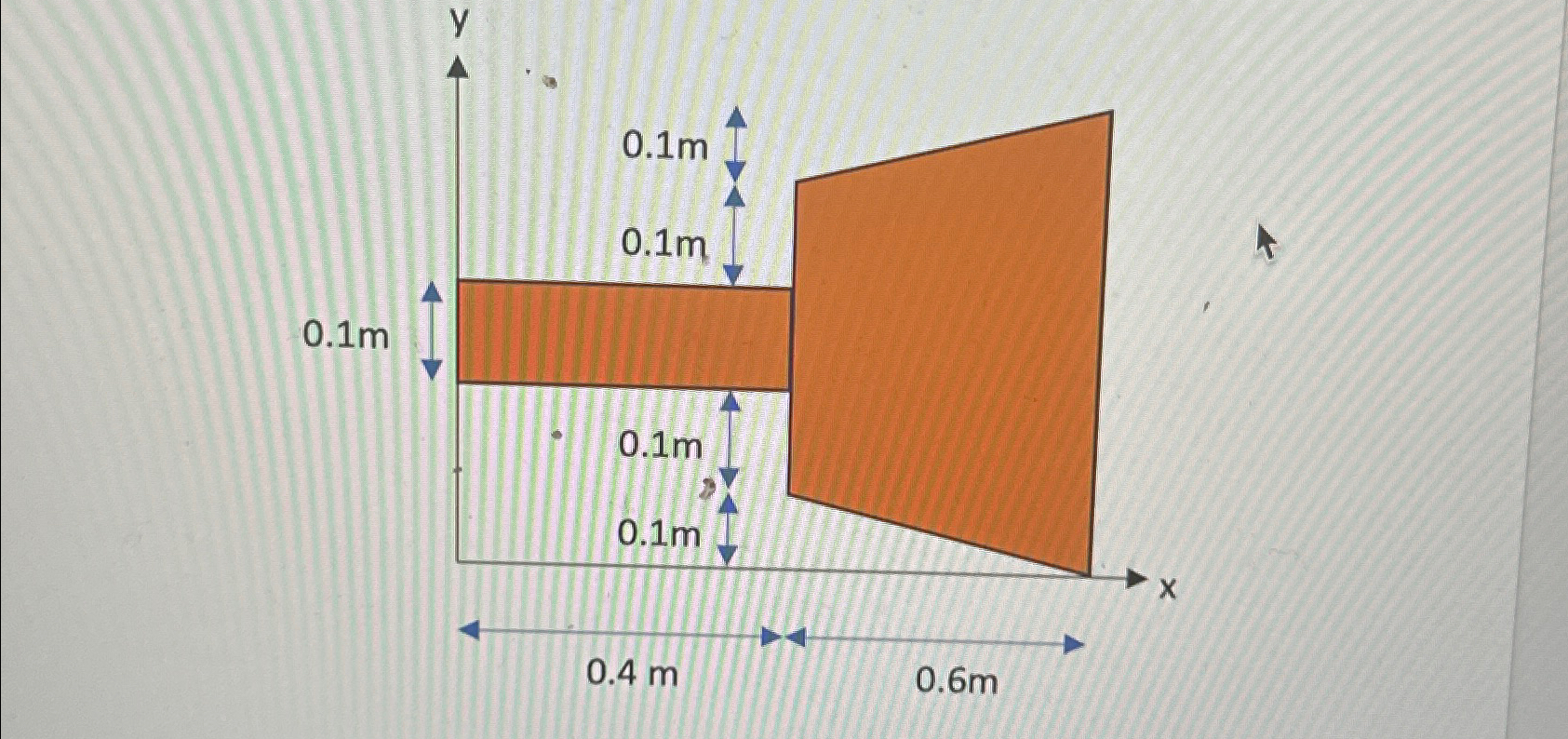 Solved Determine centroid of the following cross sections: | Chegg.com