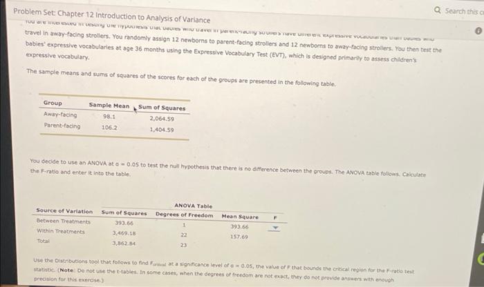 Solved Q Search this Problem Set: Chapter 12 Introduction to | Chegg.com
