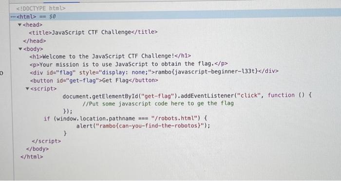 Solved what javascript code can i add to make that button | Chegg.com