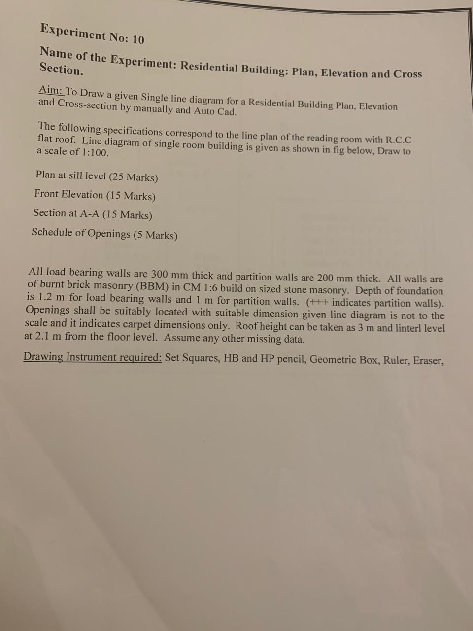 Solved Experiment No: 10Name of the Experiment: Residential | Chegg.com