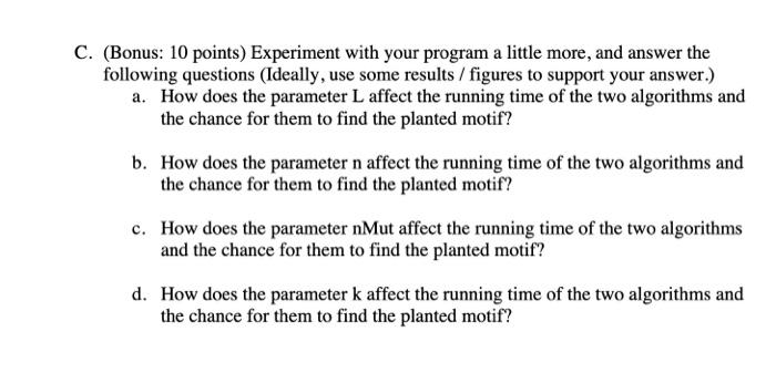 Solved Function [seqs Consensus Locș]