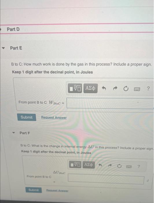 Solved Elic Thermal Process - First Law of Thermodyna | Chegg.com