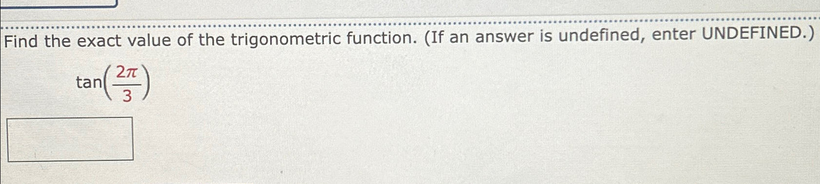 Solved Find the exact value of the trigonometric function. | Chegg.com