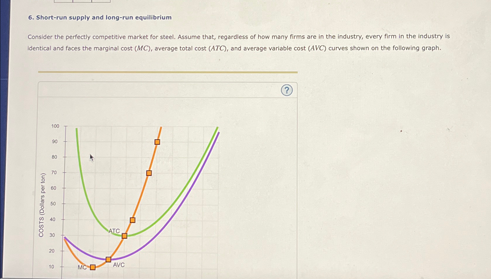 Solved Short-run supply and long-run equilibriumConsider the | Chegg.com