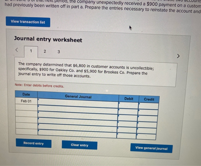 Solved Exercise 9-9 Writing off receivables LO P2 Daley | Chegg.com