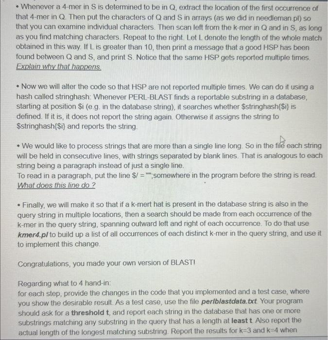 Solved In this exercise we will create a toy blast program | Chegg.com