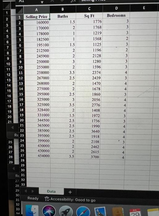 Solved B Develop An Estimated Regression Equation That Can 4968