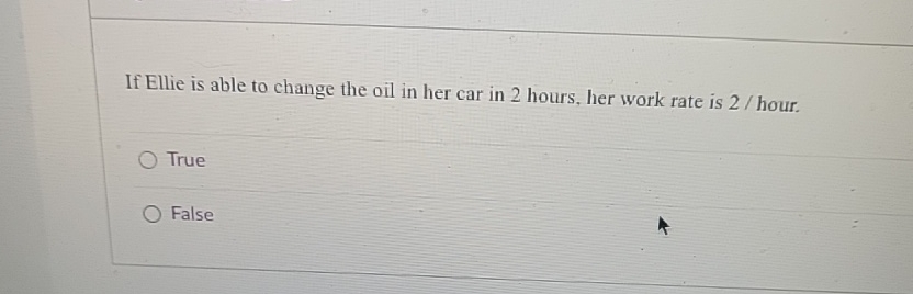 Solved If Ellie is able to change the oil in her car in 2 | Chegg.com