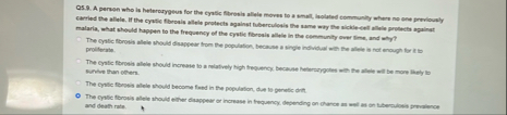 Solved Q5.9. ﻿A perspen who is helerorygesus for the tyatle | Chegg.com