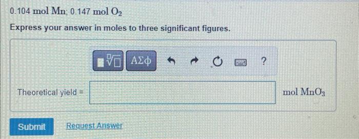 Solved for the reaction shown calculate the theoretical | Chegg.com