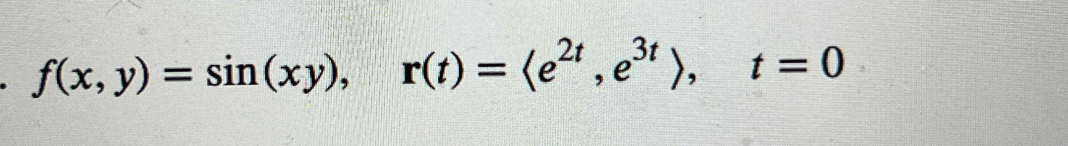 Solved use chain rule to calculate d/dt f(r(t)) ﻿at the | Chegg.com