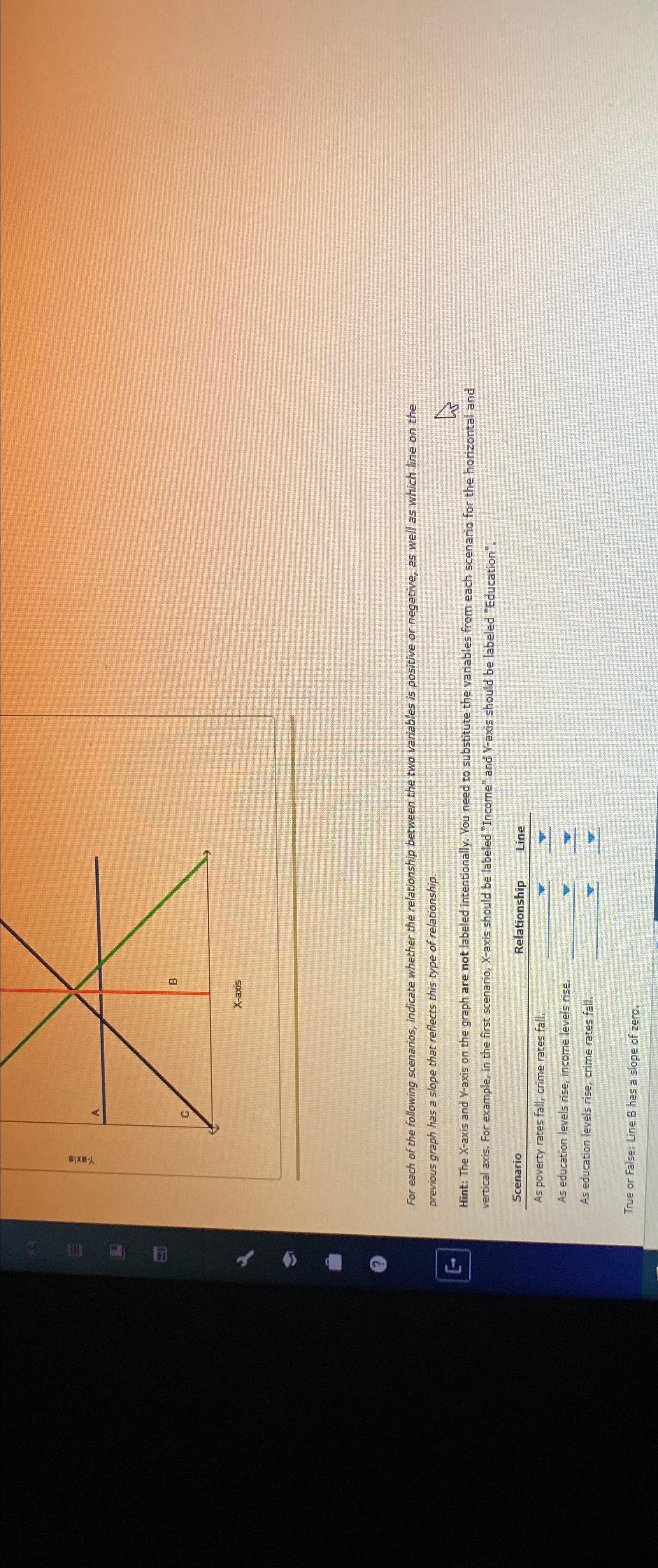 Solved For each of the following scenarios, indicate whether | Chegg.com