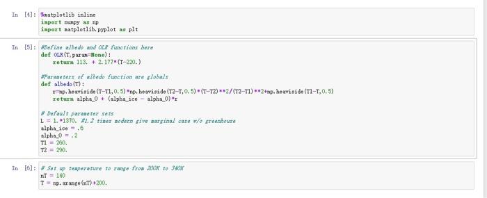 use the code plot show that there are 3 potential | Chegg.com