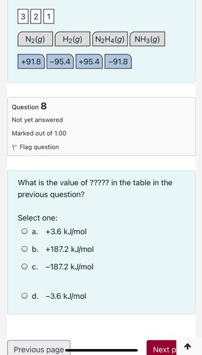 Solved Given the following data: N2(g) + 3 H2(g) → 2 NH3(g), | Chegg.com