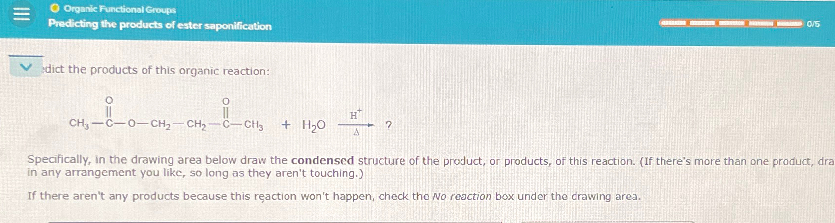 Solved Organic Functional GroupsPredicting the products of | Chegg.com