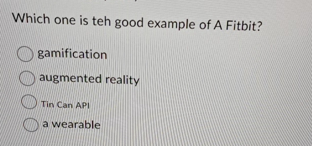Solved Which one is teh good example of A | Chegg.com