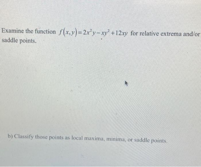 Solved Calc III question. I have one hour to answer Please | Chegg.com