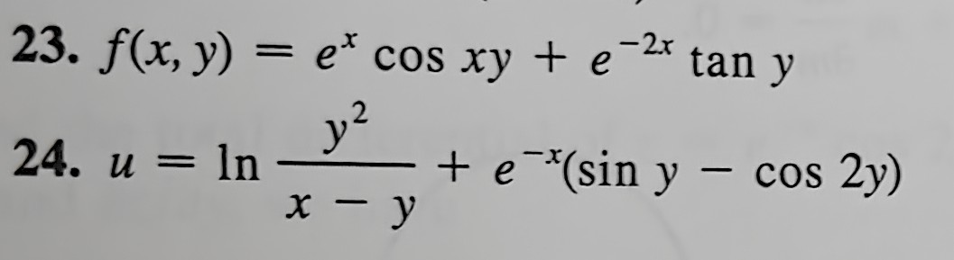 Solved Find the partial derivative of the dependent variable | Chegg.com