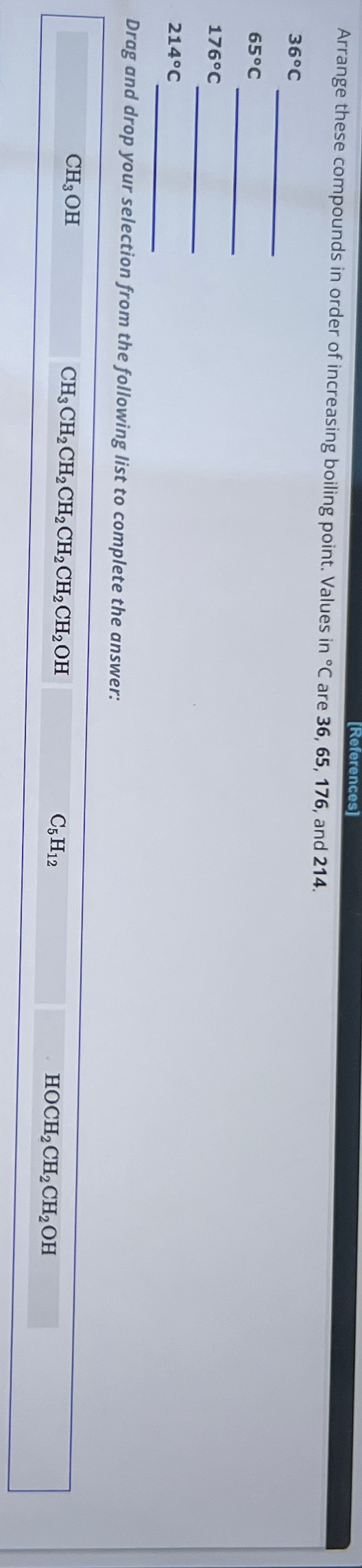 Solved Arrange these compounds in order of increasing | Chegg.com